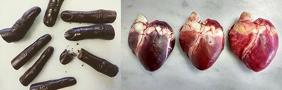 Surprise your Valentine with this unique ghoulish chocolate human heart ...