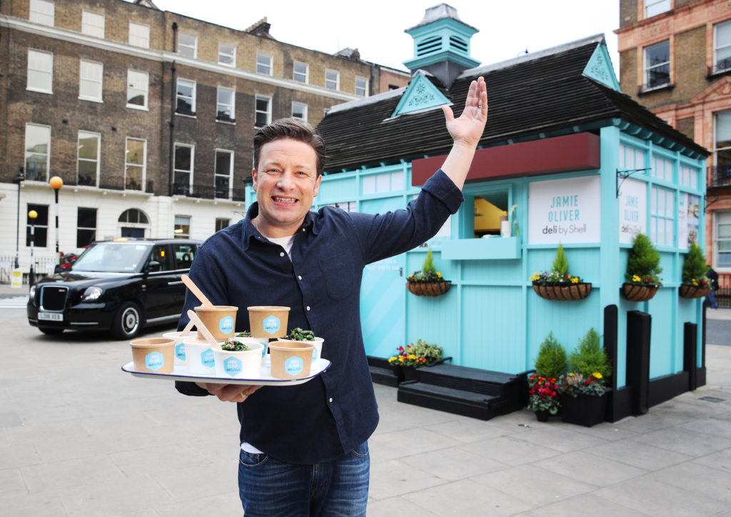 Jamie Oliver opens London’s smallest café to launch new on-the-go food ...