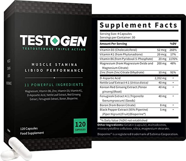 Testogen Review | Facts, Bene-fits and Side Effects | The Best ...