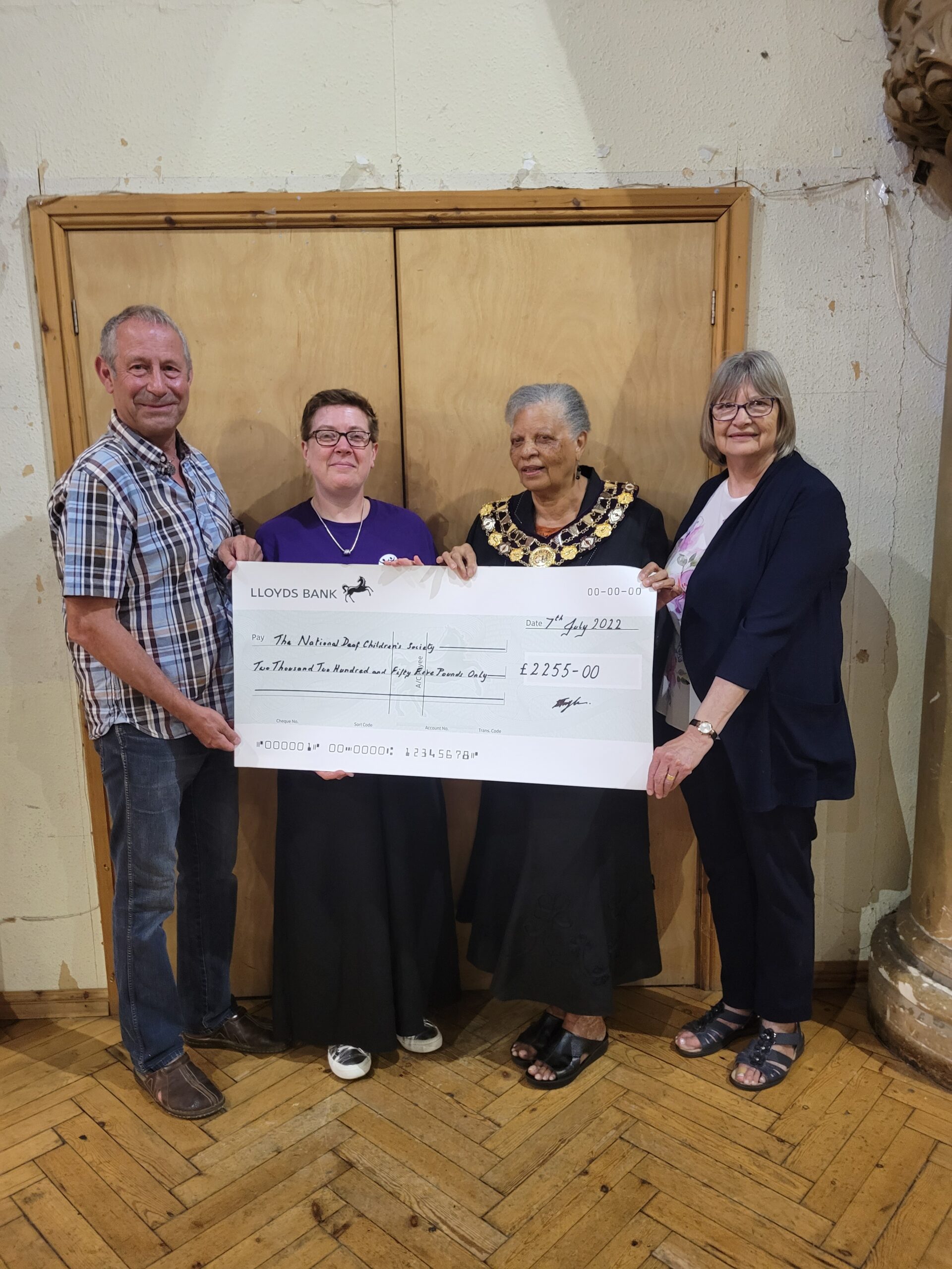 Croydon friendly society raises funds for deaf children’s charity ...