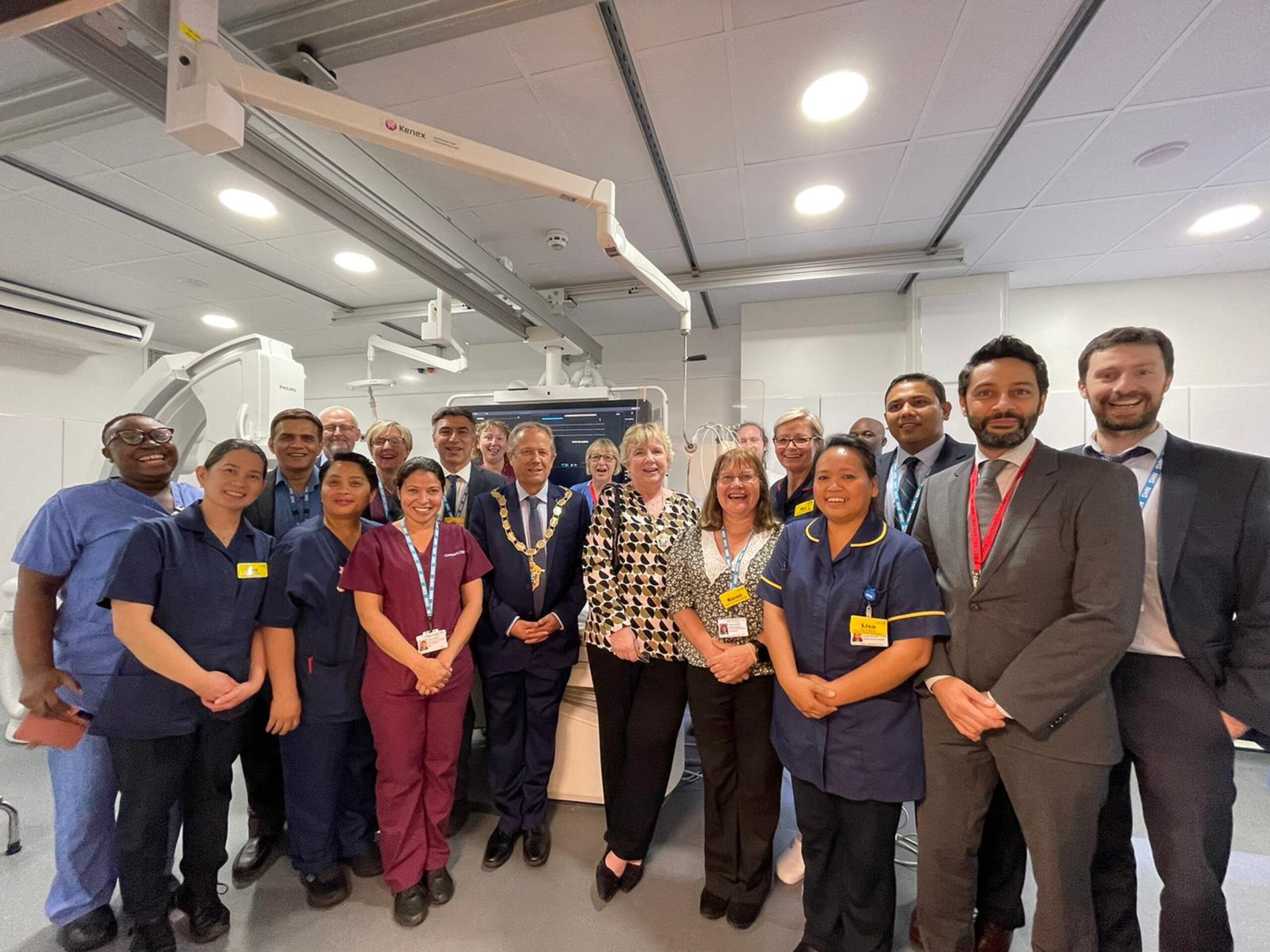 Epsom Hospital pumped for unveiling of cardio facility and link bridge ...