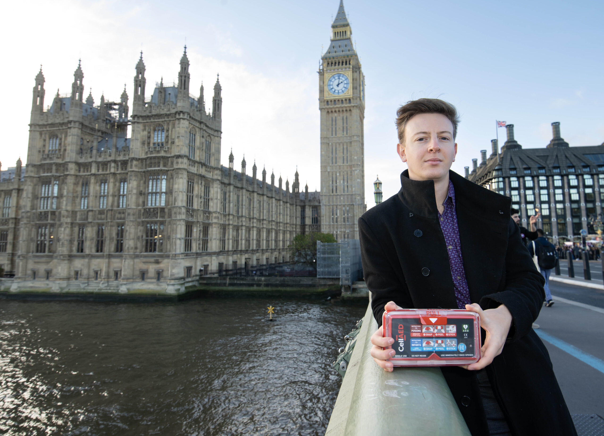 CellAED - the new portable AED, London, 24th November 2022 - London Post