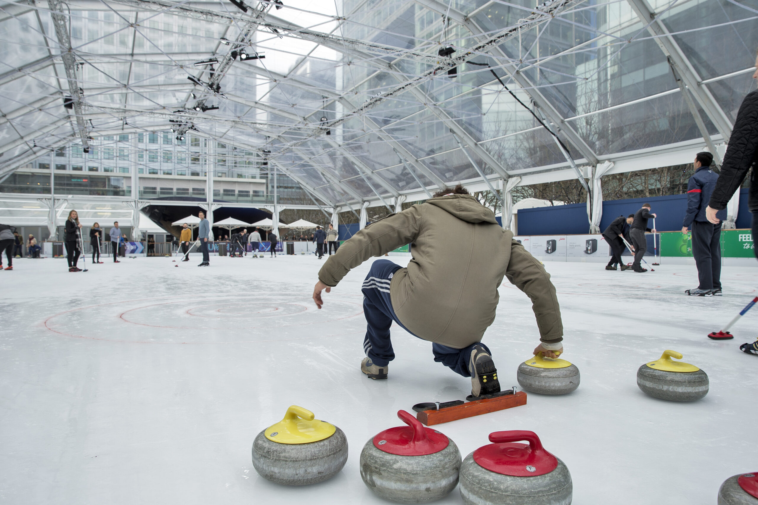 Canary Wharf’s curling competition returns this January - London Post