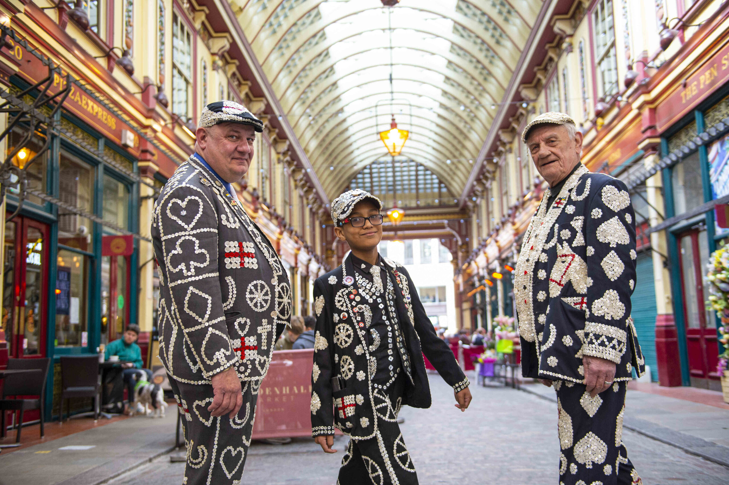 A Pearly King and Prince set to lead Coronation knees up at Leadenhall ...