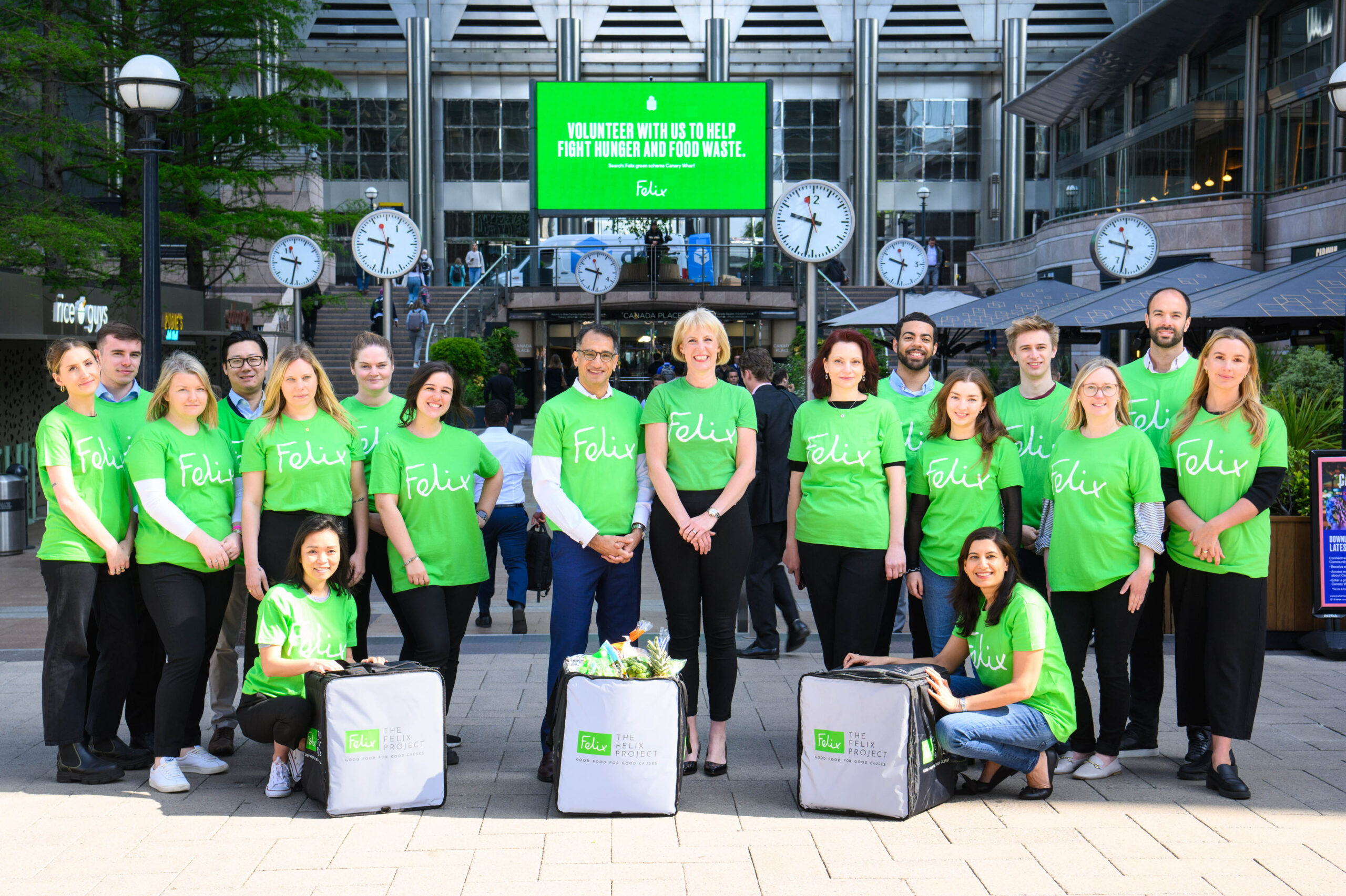 Canary Wharf Group partners with The Felix Project to help tackle food ...