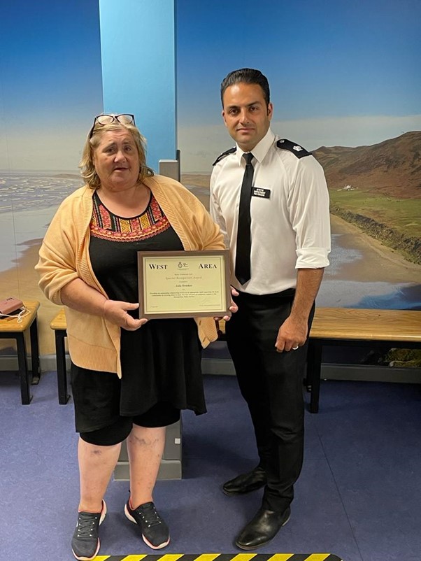 Community worker given Special Recognition Award by the Met Police ...