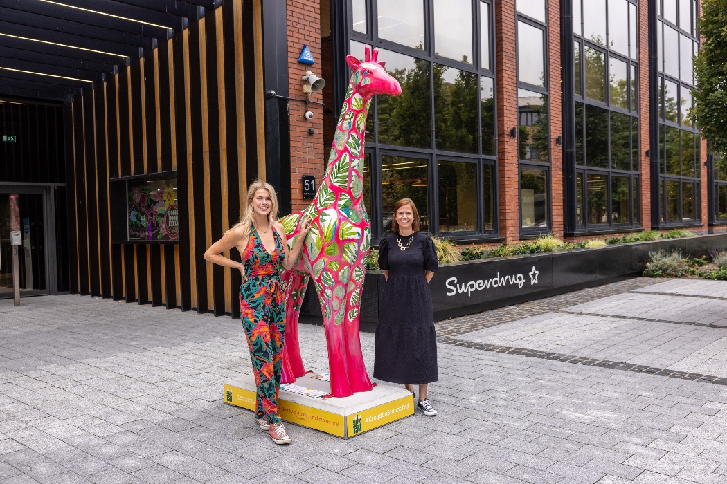 SUPERDRUG SPONSOR CROYDON STANDS TALL AS GIRAFFES TAKE OVER THE TOWN ...