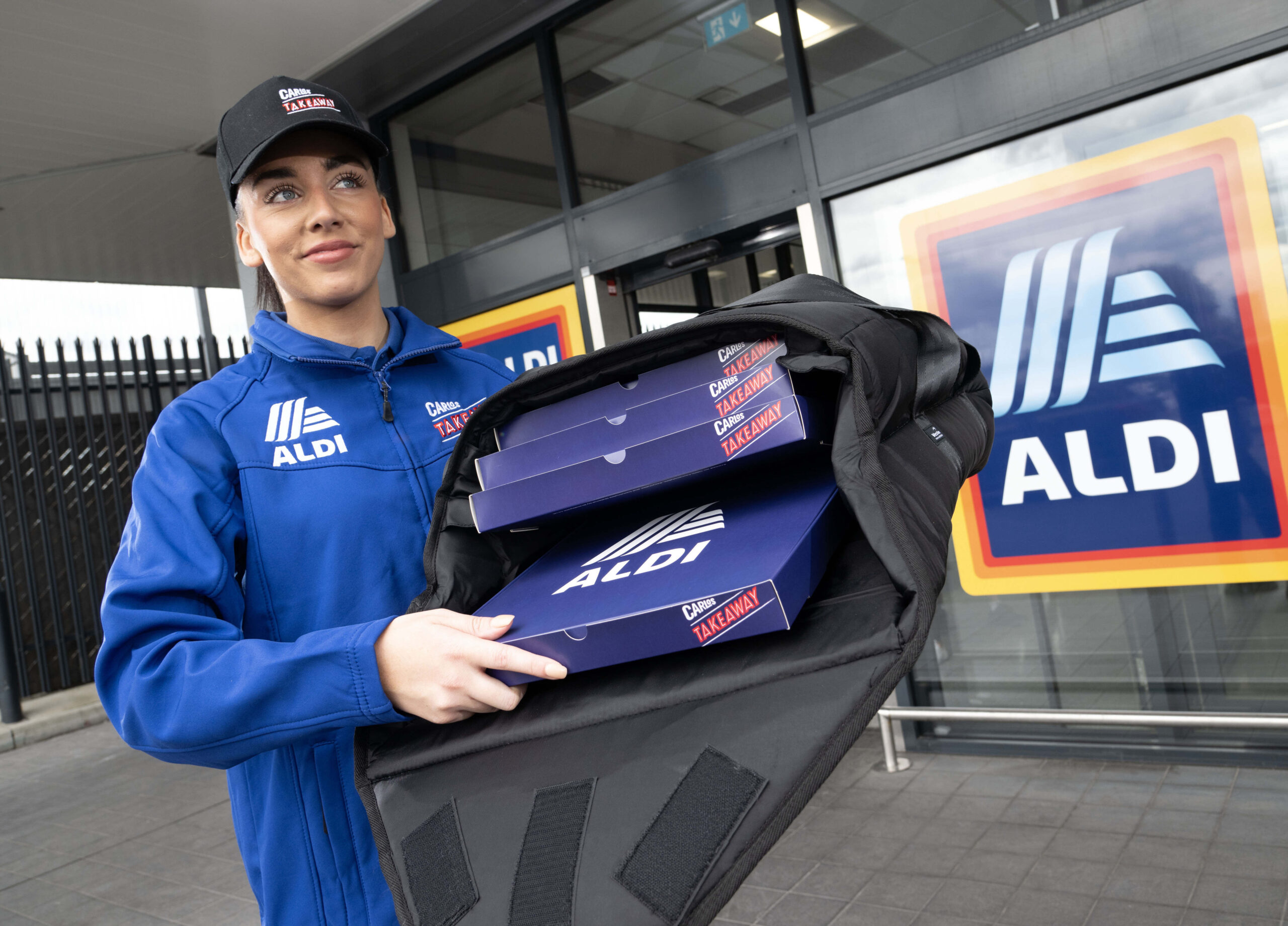Aldi launches first ever pizza delivery service, London, 18th September ...