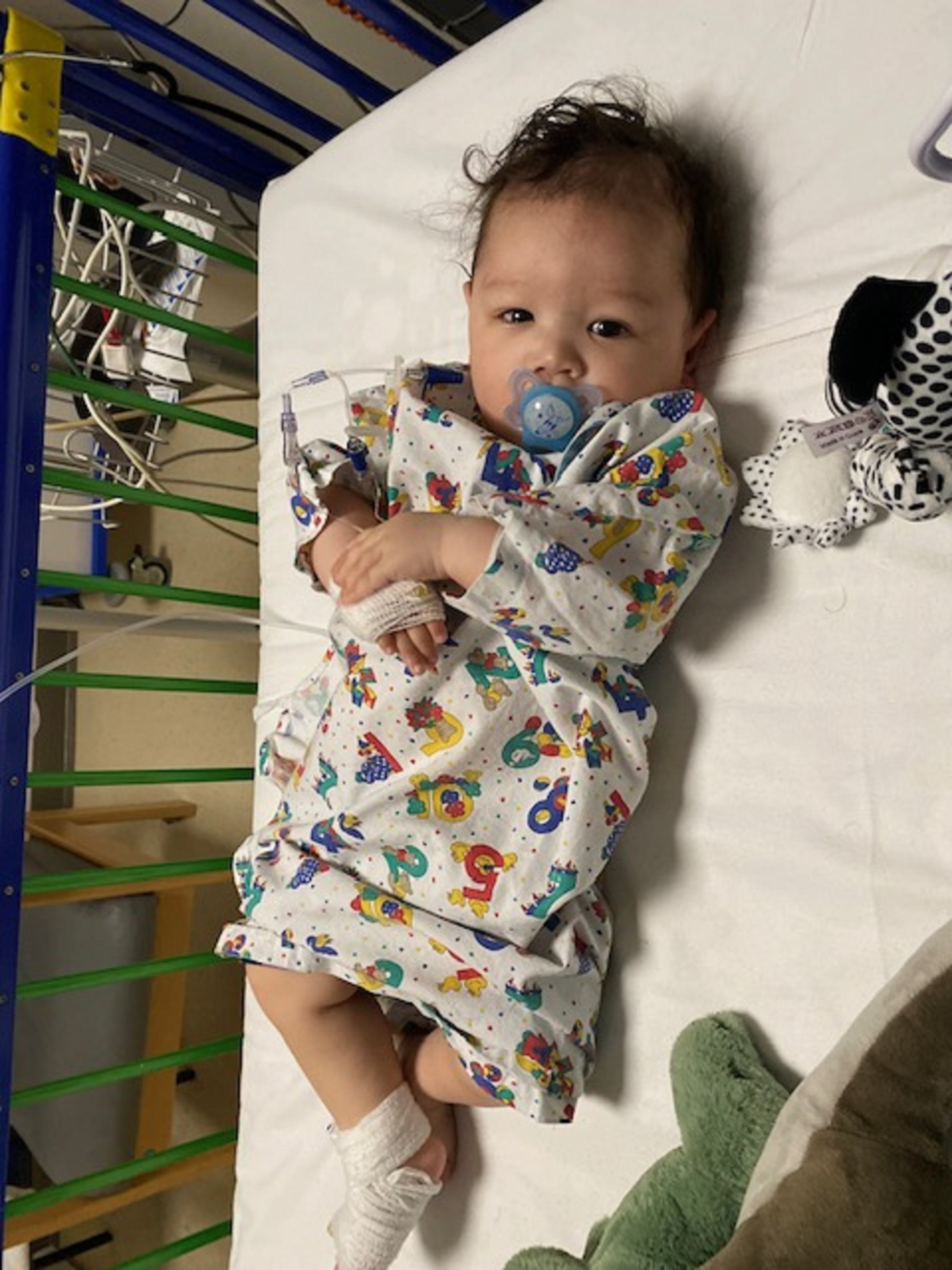 Baby diagnosed with cancer after eagle-eyed medics spotted ‘extremely ...