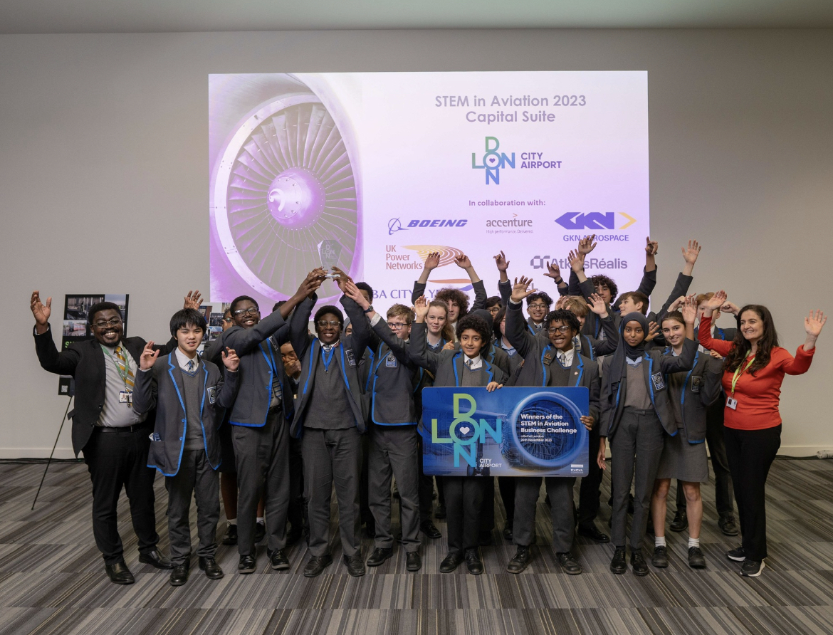 Over 500 East London students participate in London City Airport’s ‘STEM in Aviation Day ...