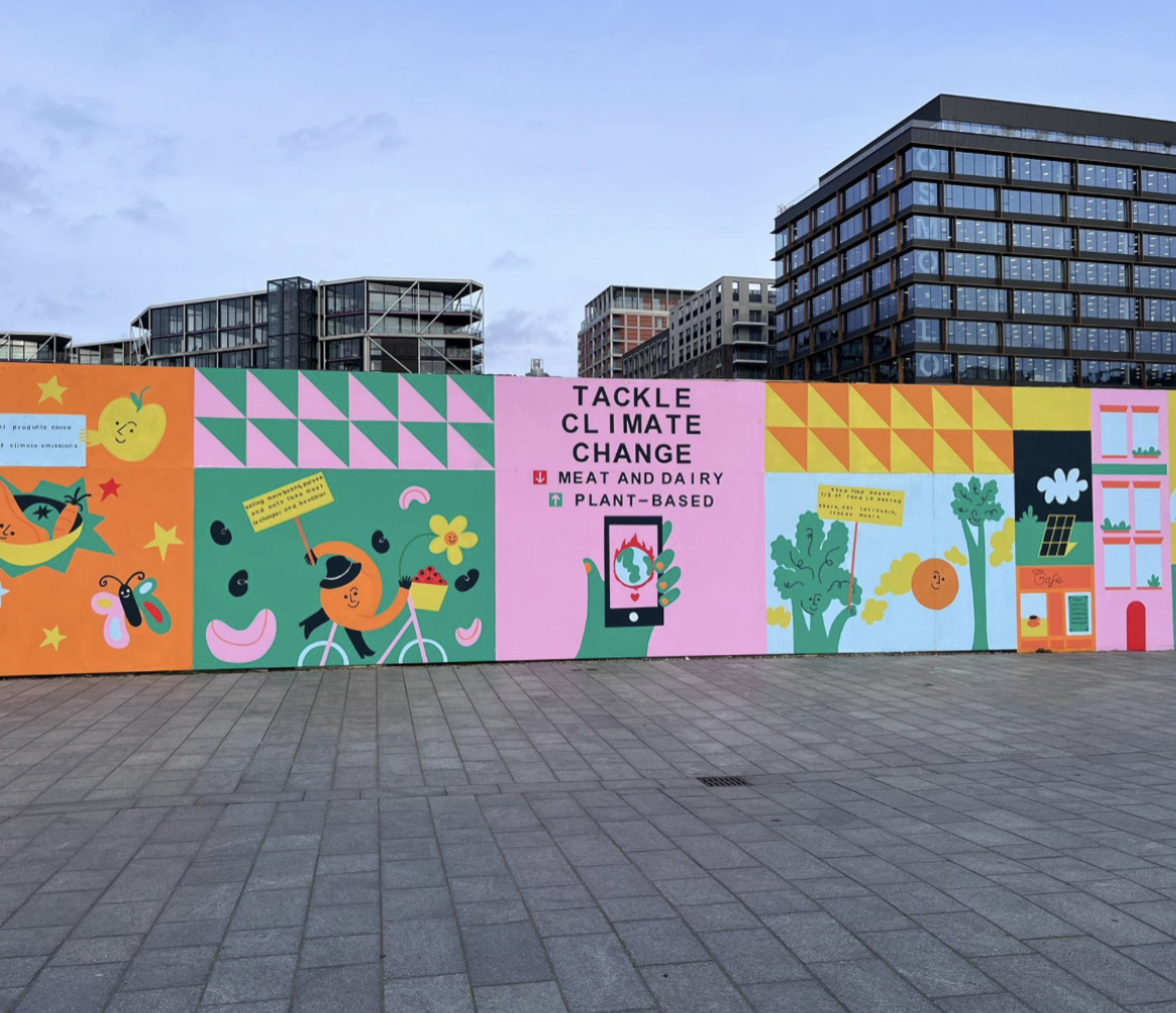 Painting the town green: striking climate murals designed by young ...