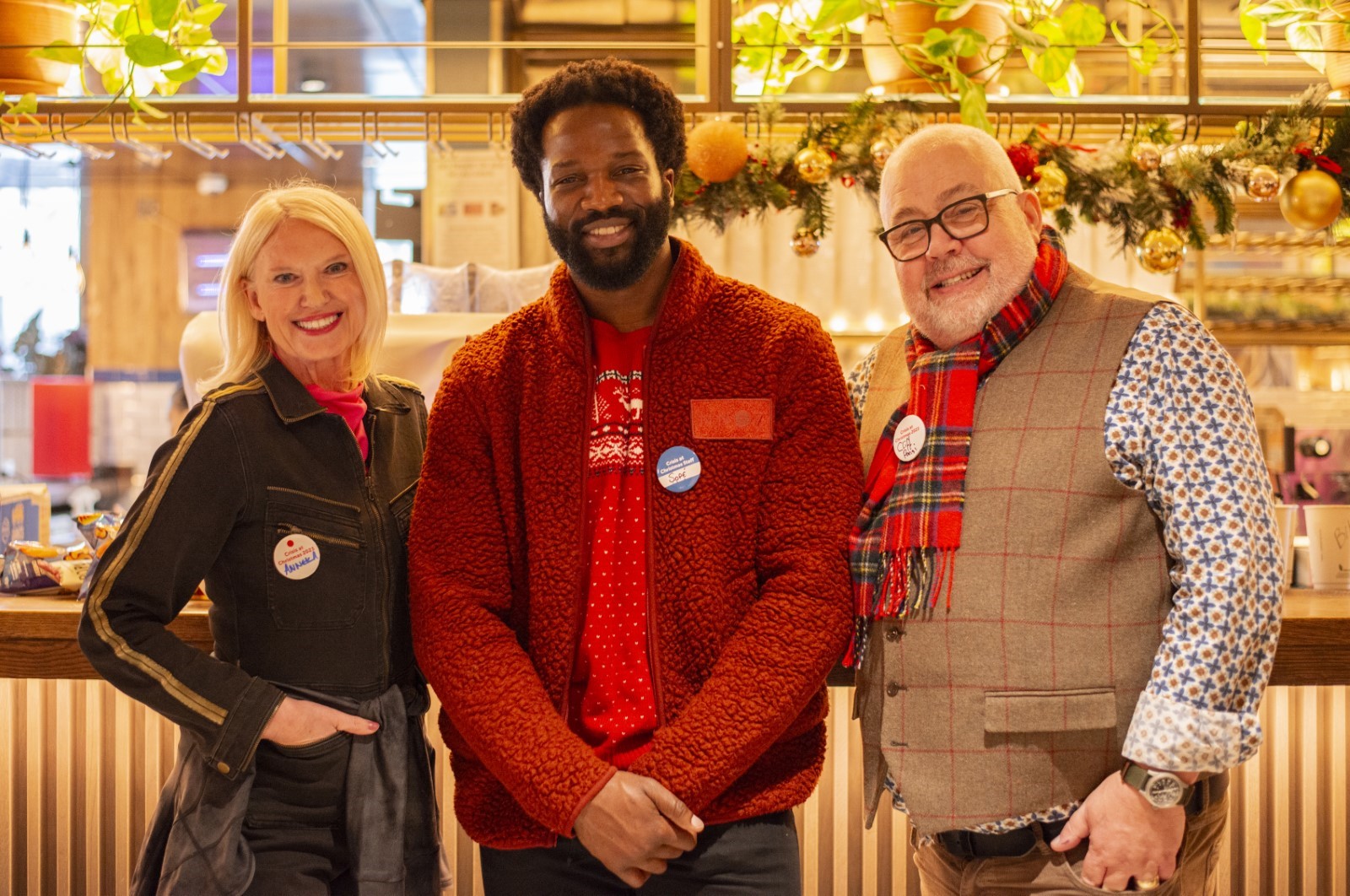 Anne-Marie Duff, Anneka Rice, Cliff Parisi and Ṣọpẹ́ Dìrísù help Crisis ...