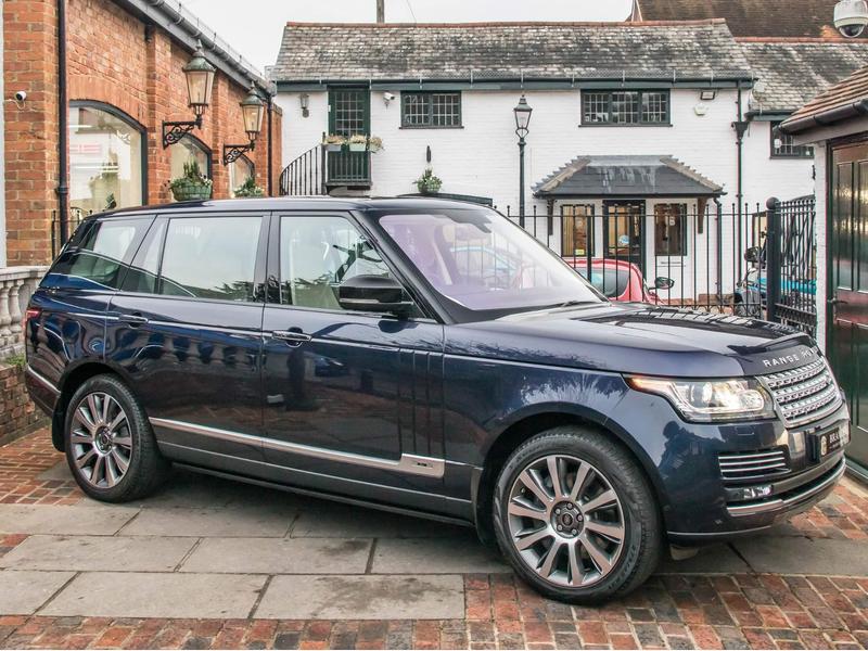 Queen Elizabeth II's Range Rover used to meet President Obama and ...