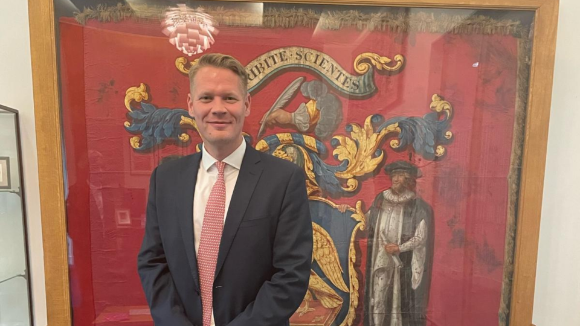 James Mallinson, CEO of Servo Private Wealth, receives Freedom of the ...