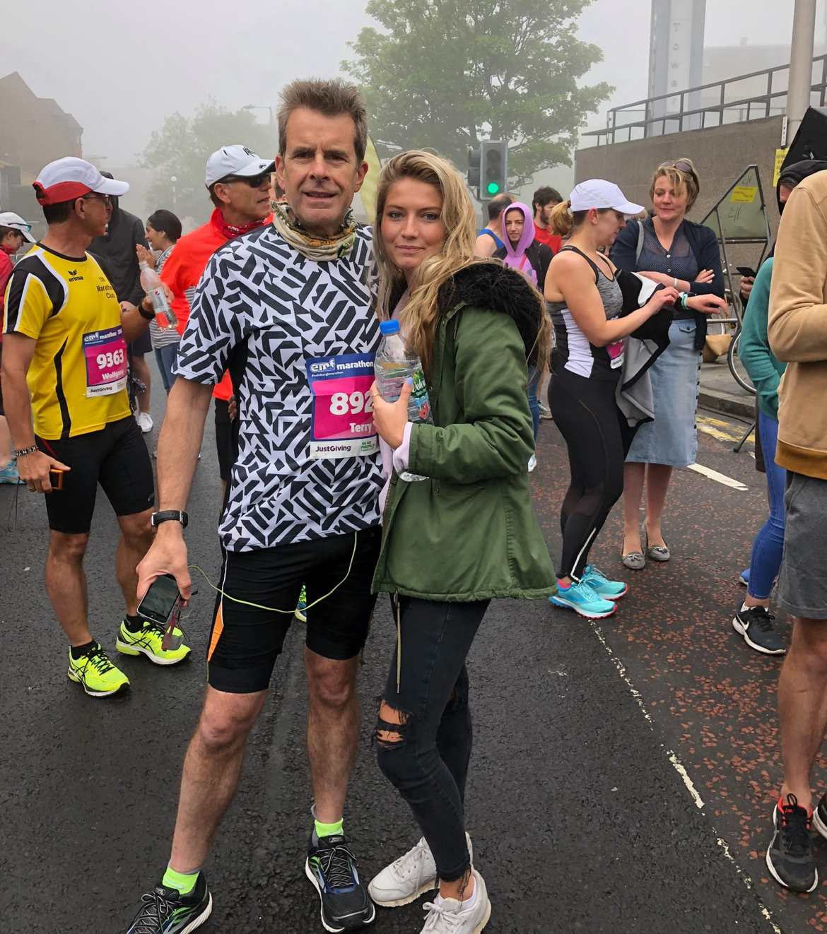 Father and daughter team up for Marathon challenge to test their ...