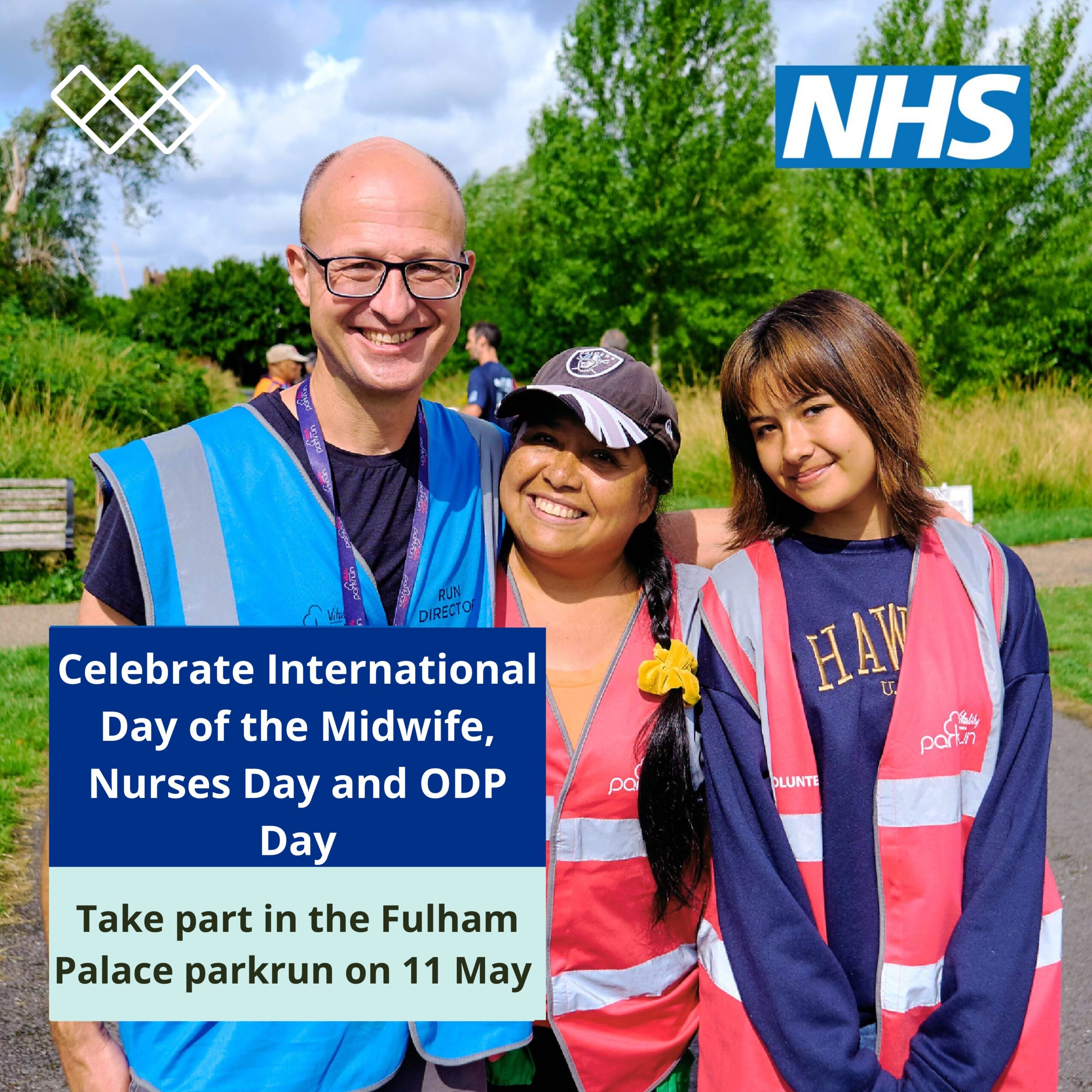 Local NHS Trust takes on Fulham Palace parkrun celebrating ...