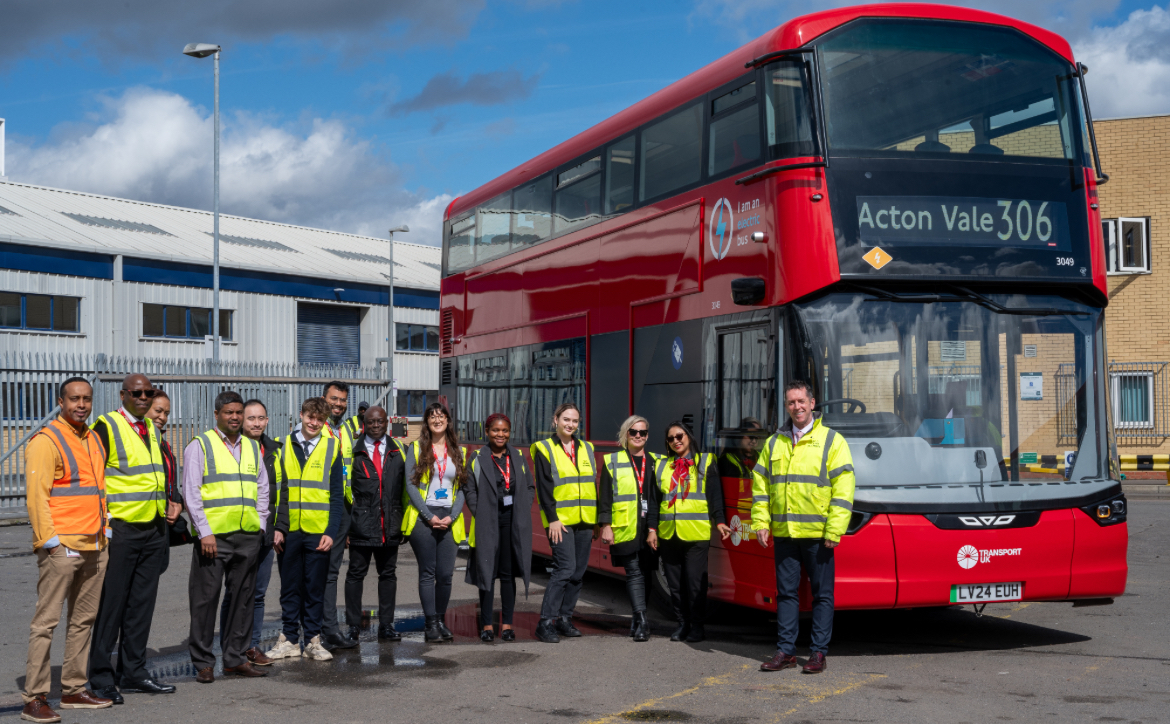 Transport UK London Bus celebrates the mobilisation of Route 306 with ...