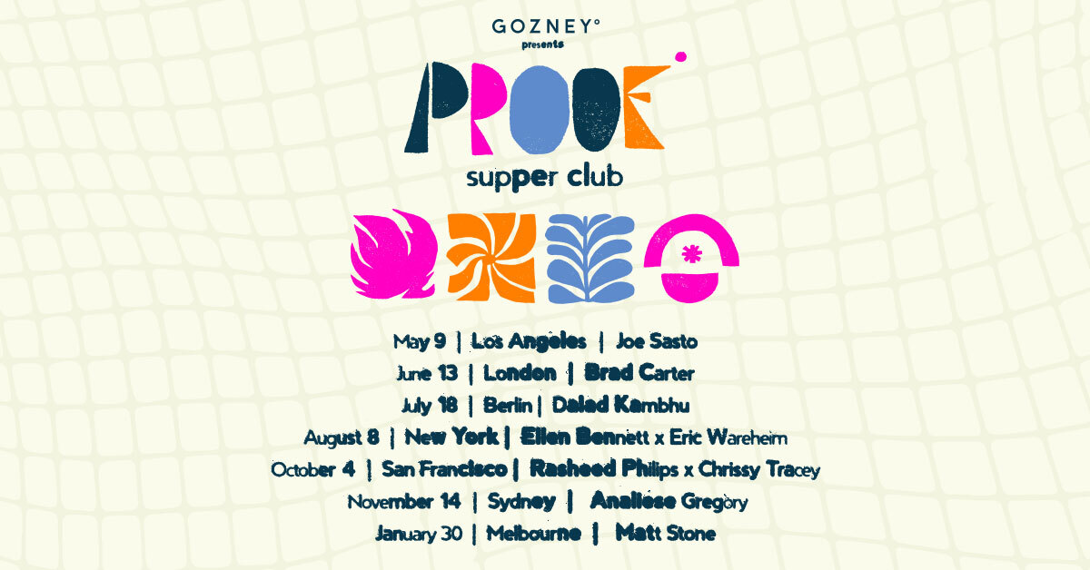 Gozney teams up with Michelin-starred chef for one-night-only exclusive ...