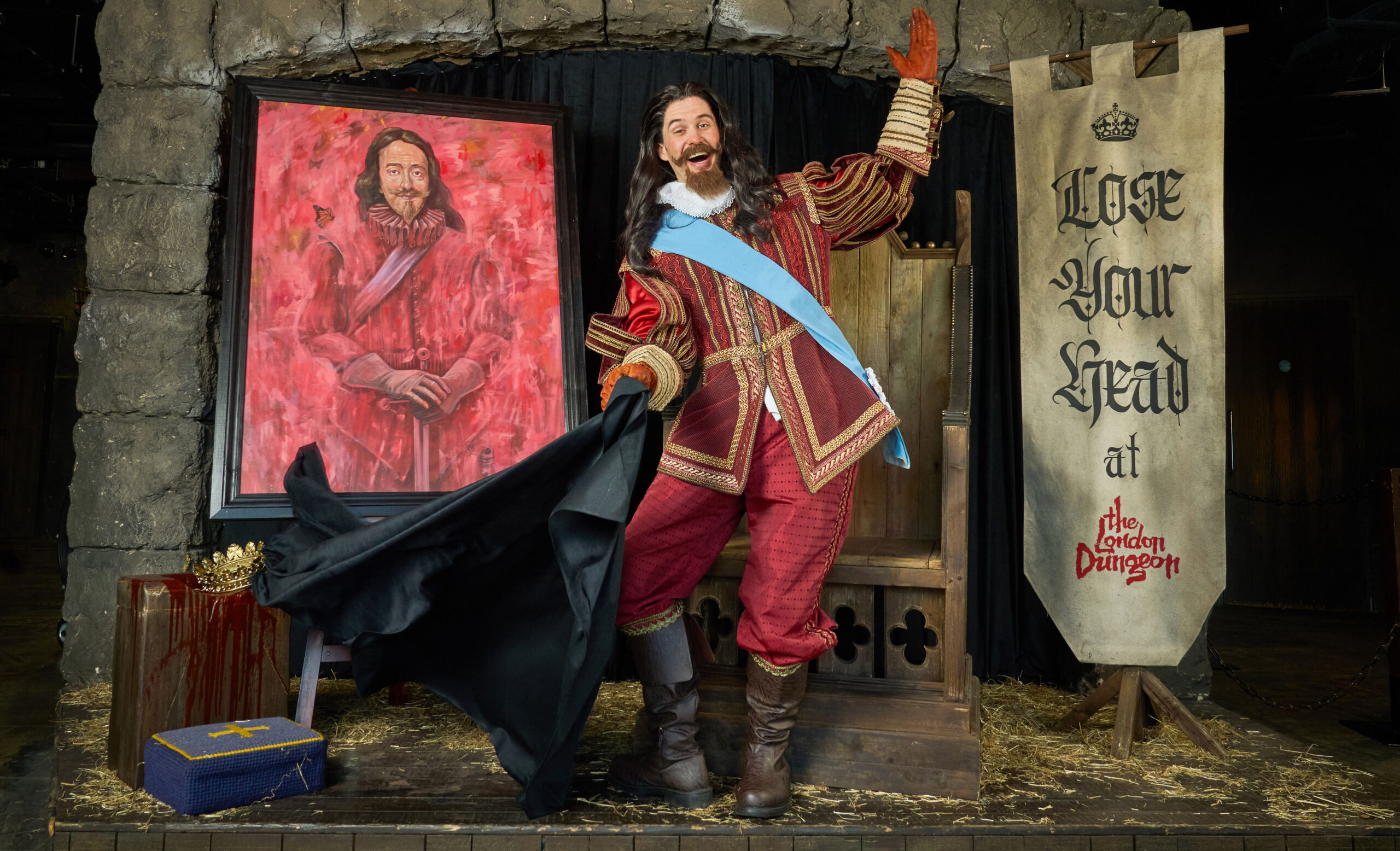 LONDON DUNGEON UNVEILS SPOOF KING CHARLES PORTRAIT TO LAUNCH ROTTEN ...
