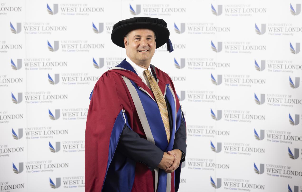 President and CEO of Marriott International Anthony Capuano receives an ...