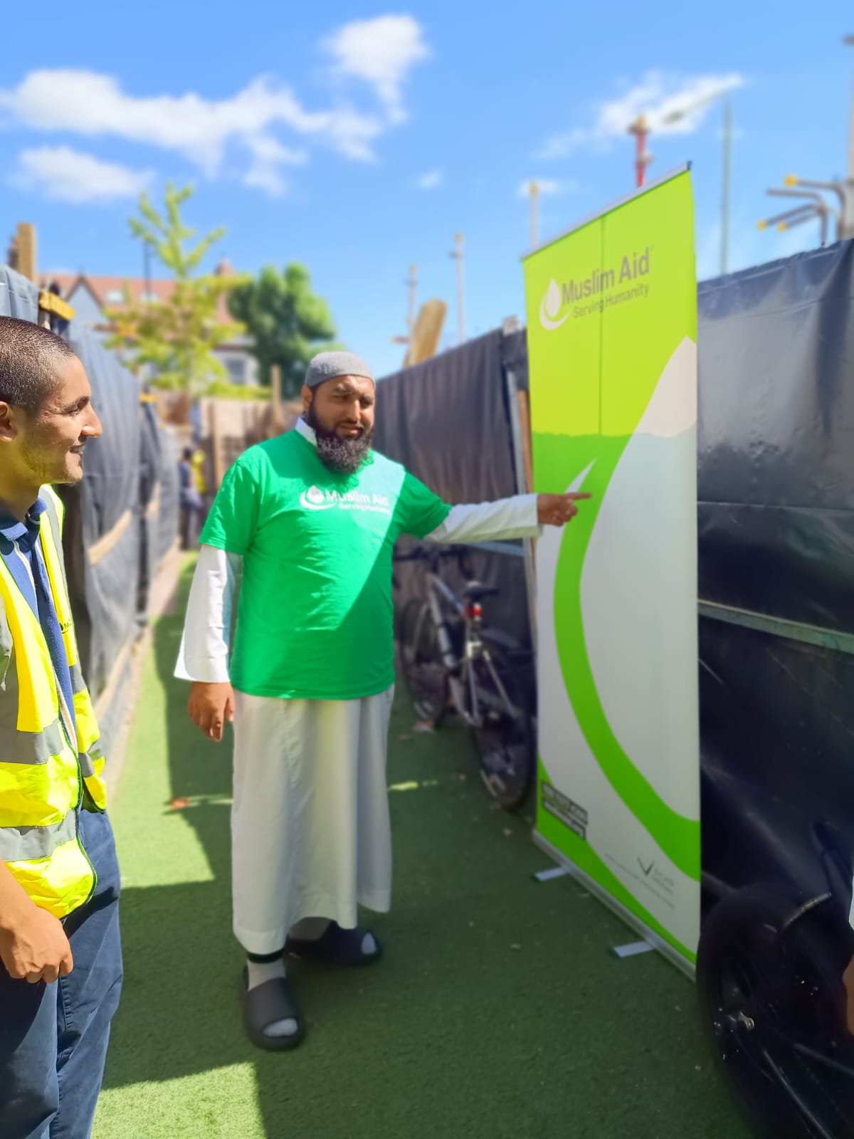 Resilient British Muslim charity worker touched by interfaith ...