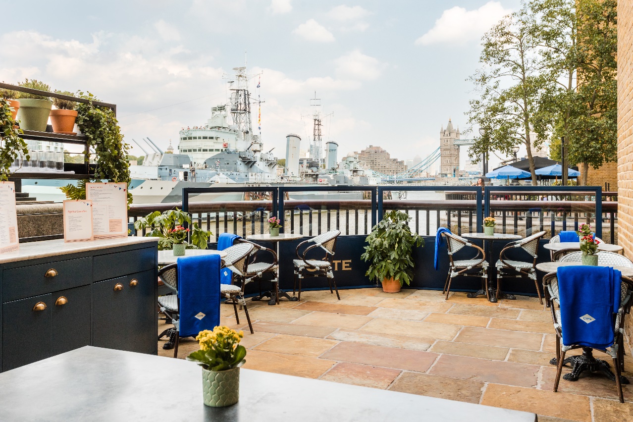 Côte Brasserie opens up new Thames Terrace perfect for summer soirées ...