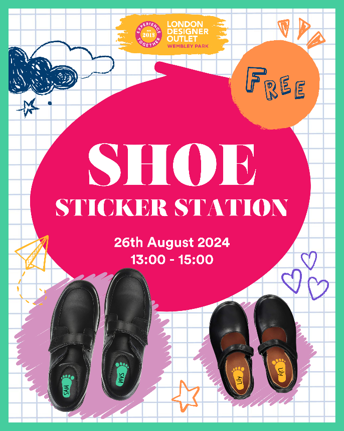 Stay Cool for Back-To-School with FREE shoe stickers at London Designer ...