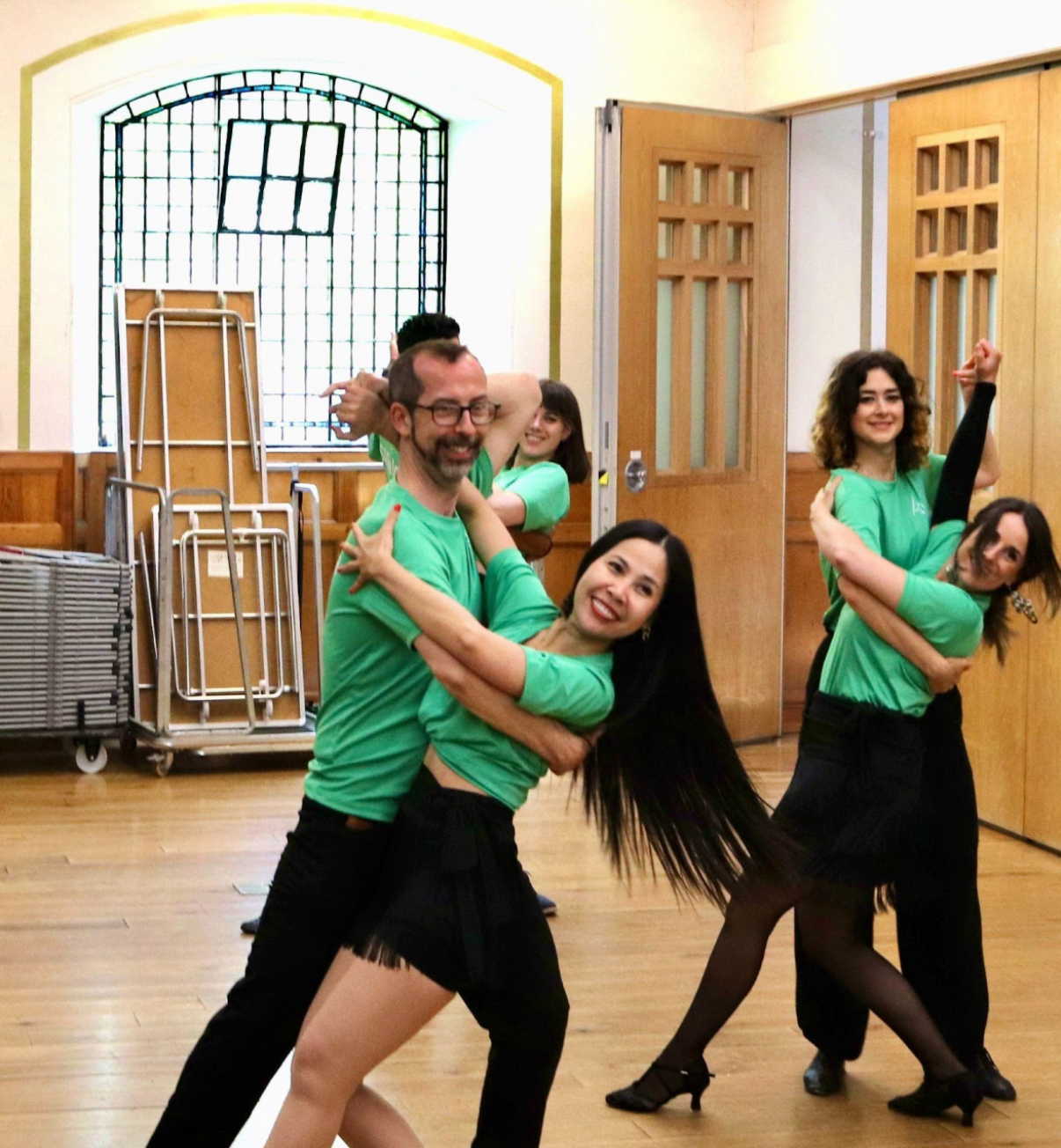 The show must go on! Community salsa group taps on Temu finds to level ...