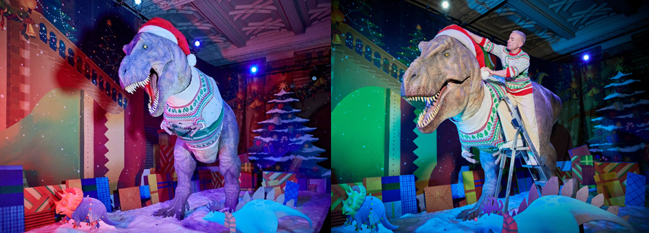 Santa Jaws! Natural History Museum unveils ferociously festive ...