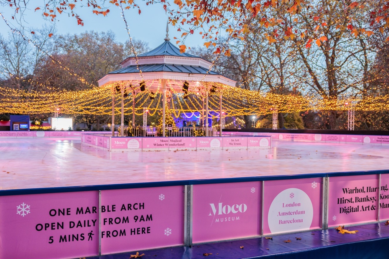 London’s New Moco Museum Takes Over Hyde Park Winter Wonderland’s Ice Rink - London Post