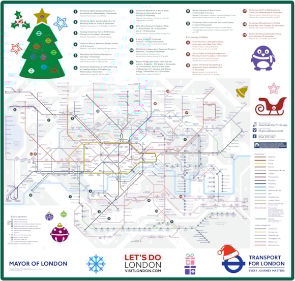 Festive cheer is in full swing across the capital as TfL's new ...