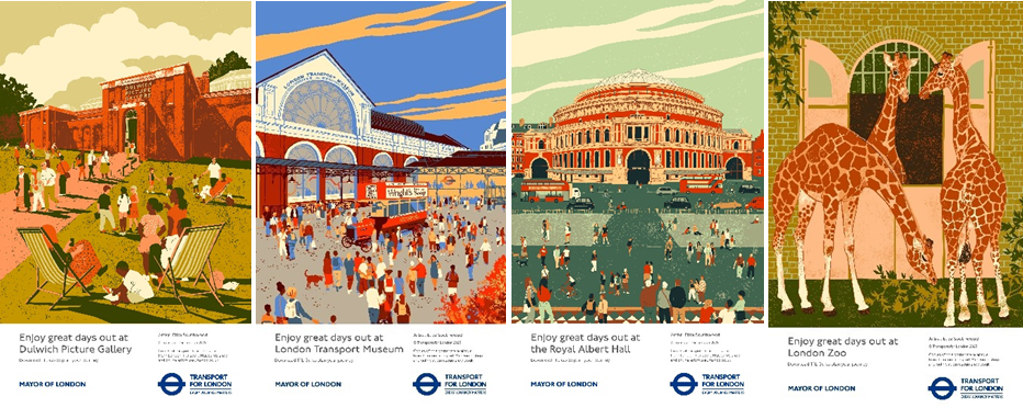 London Transport Museum commissions new poster series for London ...