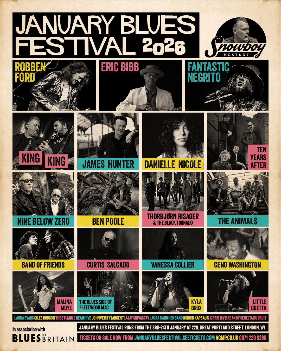 January Blues Festival 2026 Announces Full Lineup - London Post