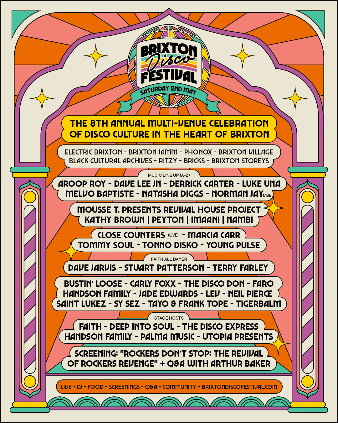 Brixton Disco Festival Returns for Its 8th Year with Huge Line-Up ...