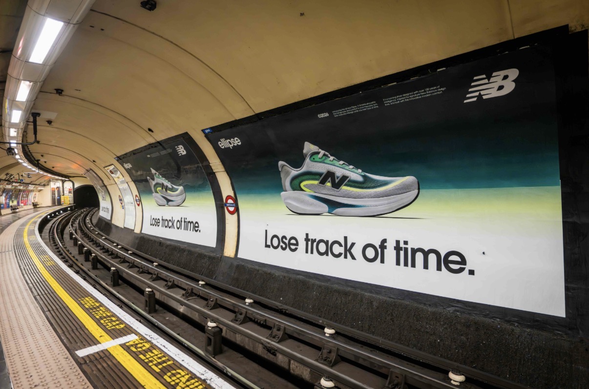 New Balance Transforms Waterloo Underground Station into a space to ...