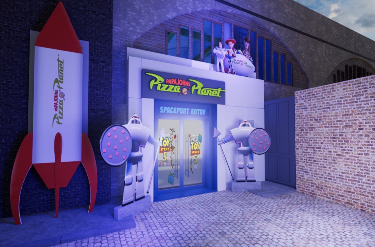 Toy Story’s Pizza Planet lands in Shoreditch for one weekend only ...
