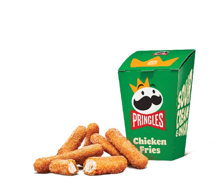 FREE New Pringles Sour Cream and Onion Chicken Fries at Burger King pop ...